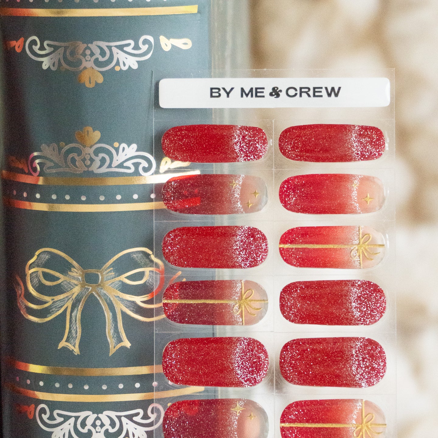 Blooming French Tip DIY Semi Cured Gel Nail Stickers | By Me and Crew ...